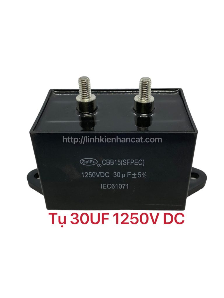 Tụ 30UF 1250V DC · Công Ty TNHH TM Thiên An