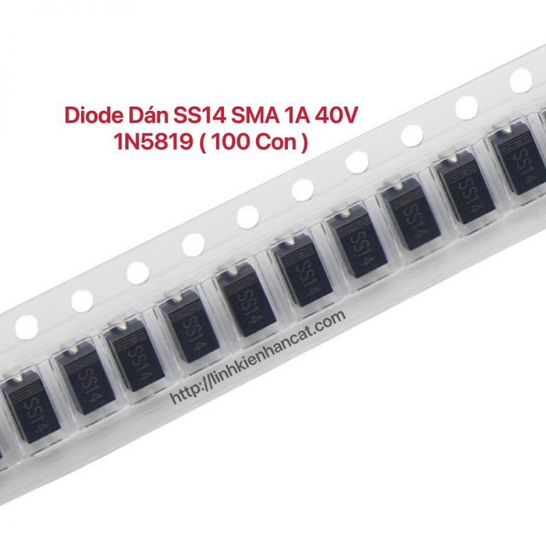 Diode Dán SS14 SMA 1A 40V 1N5819 ( 100 Con ) · Công Ty TNHH TM Thiên An