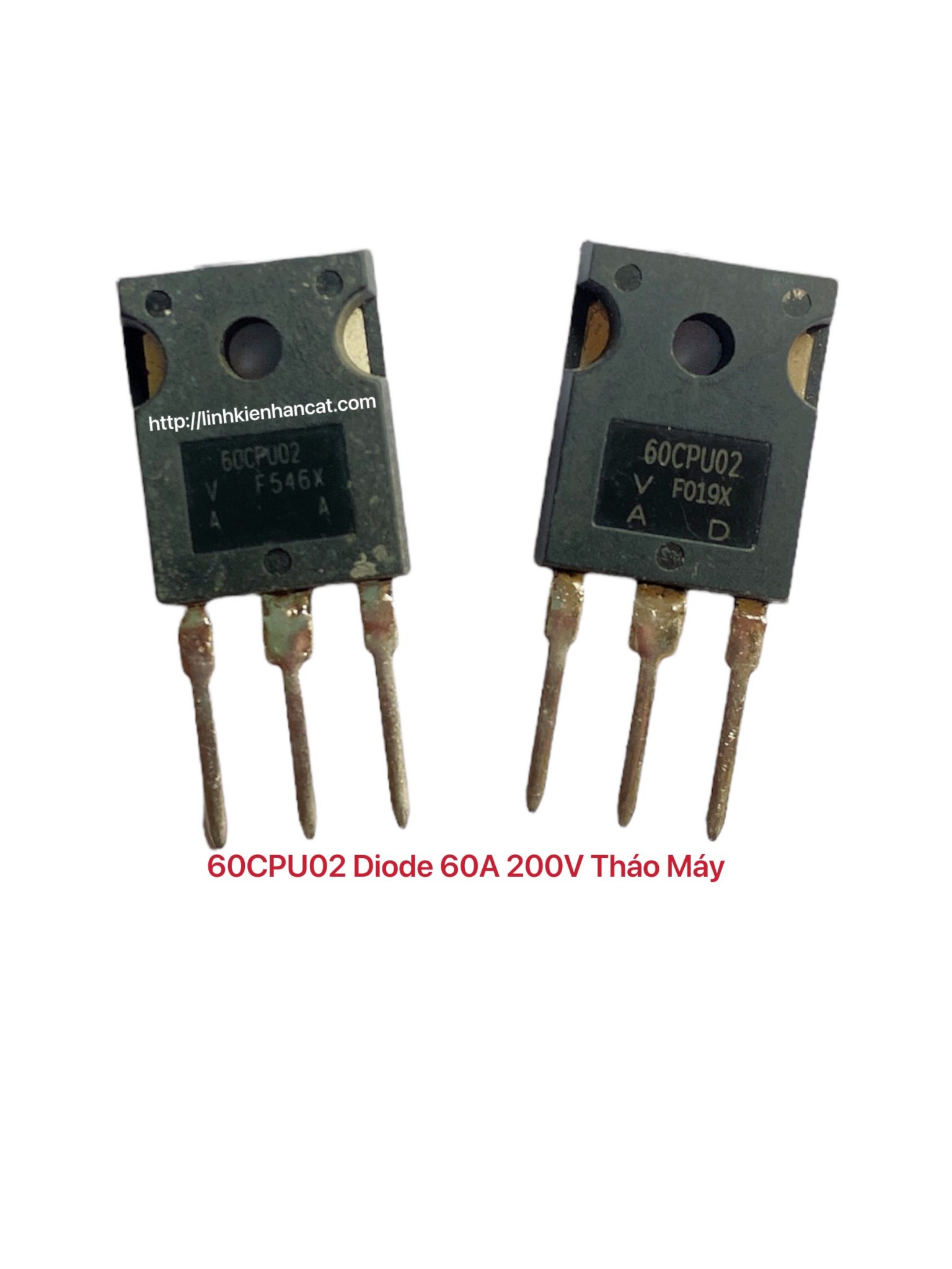 60CPU02 Diode 60A 200V Tháo Máy · Công Ty TNHH TM Thiên An