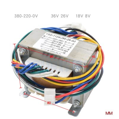 Biến Áp Nguồn Vào 0V-220V-380V Ra 0V-26v,0V-36V,0V-8V,18V-0V-18V · Công Ty TNHH TM Thiên An