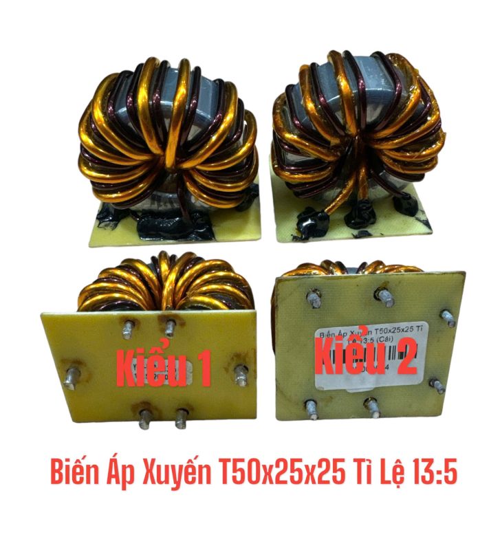 Biến Áp Xuyến T50x25x25 Tỉ Lệ 13:5 Kiểu 1 · Công Ty TNHH TM Thiên An