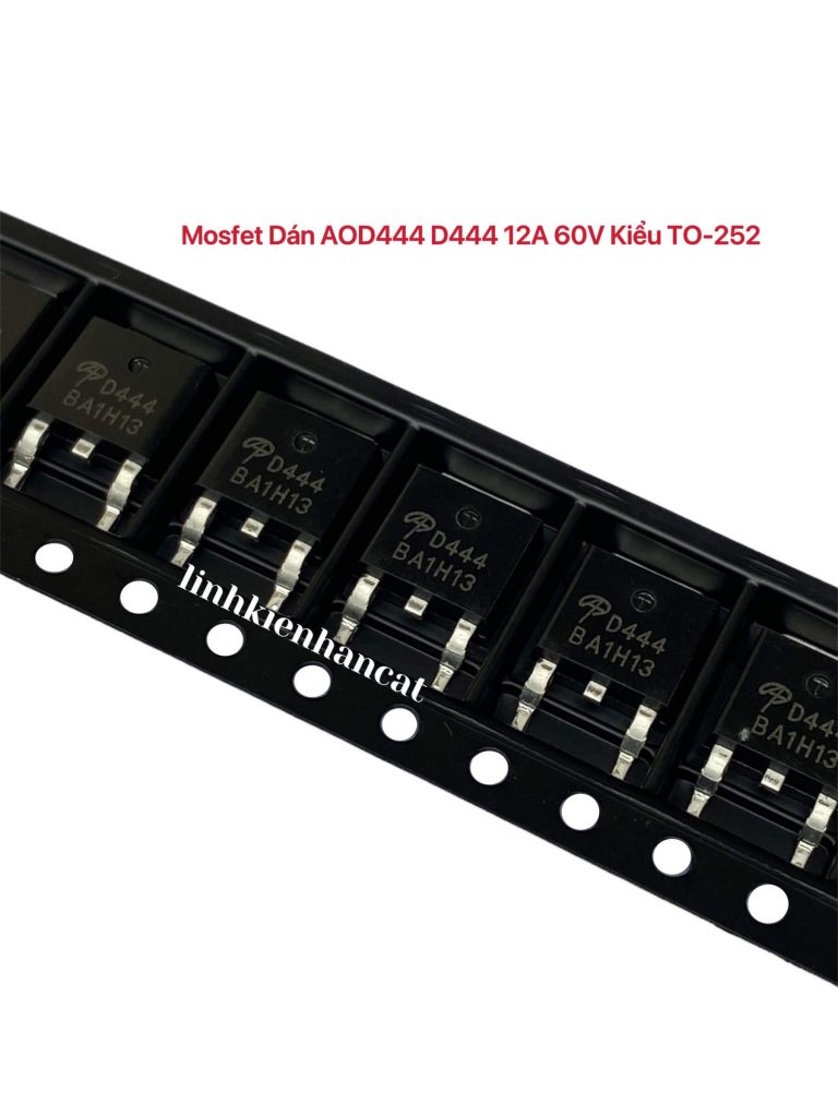 Mosfet Dán AOD444 D444 12A 60V Kiểu TO-252 · Công Ty TNHH TM Thiên An